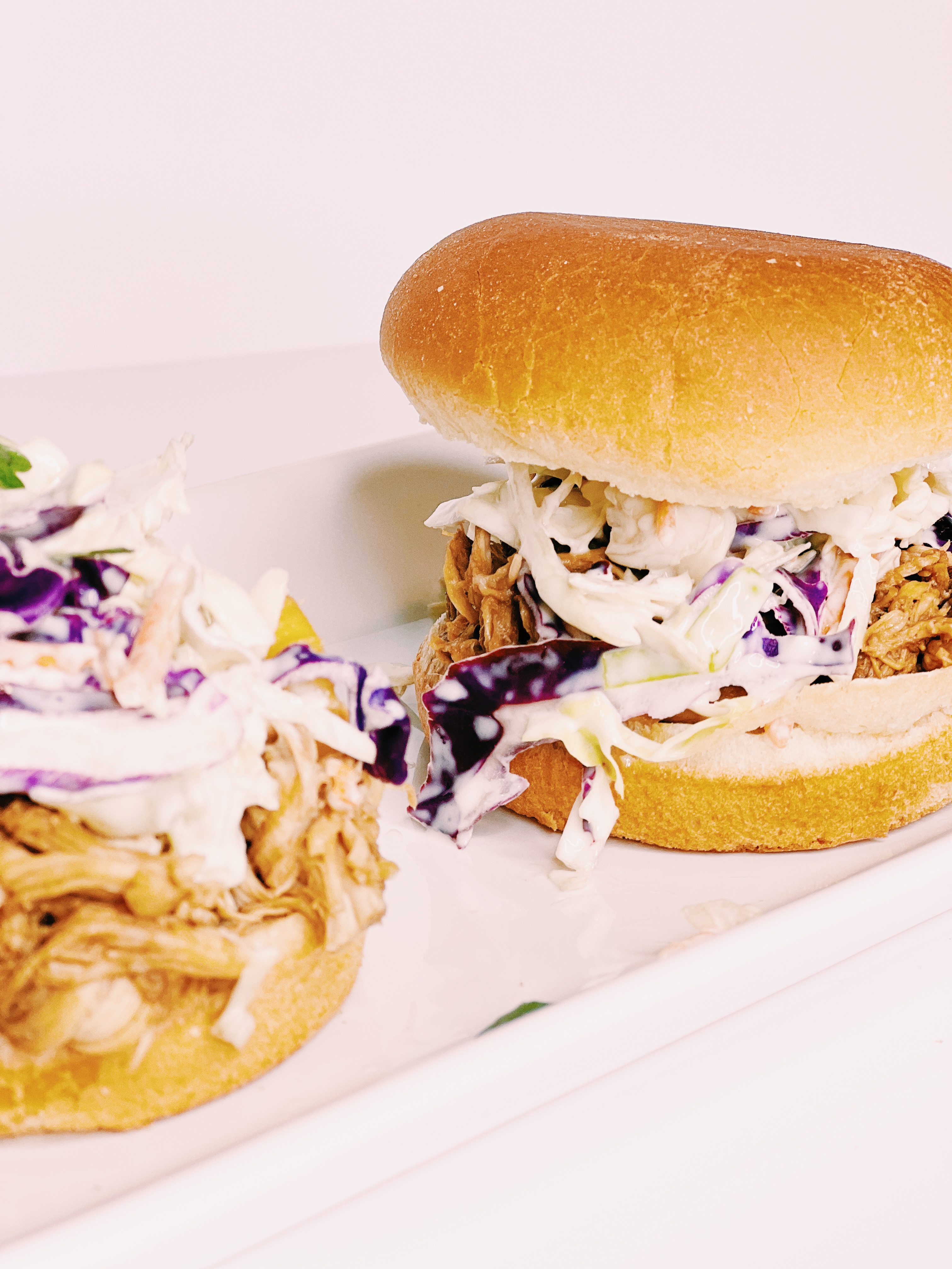 Pulled Chicken Mini Sliders - Chef Nat